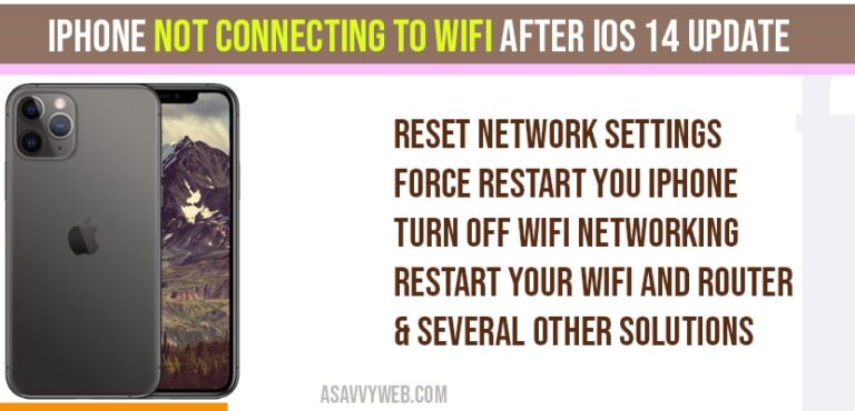 iPhone WiFi Not Working After Update? 10 Real Fixes (iOS 18 & 17) - A ...